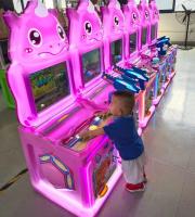 China Baby Dragon Children Coin Operated Game Machine 56×53×160cm 20-in-1 Arcade Equipment 220V/60W for sale