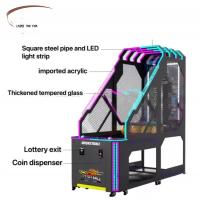 China Dreamland Coin Operation Basketball Gaming Machine 180x81x190cm with LED Lighting for Fun Centers for sale