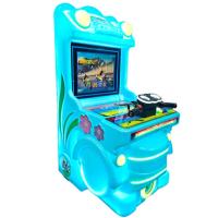 China Dreamland Colorful Bus Children Game Machine - 20-in-1 Coin Operated Arcade System 56x53x160cm for sale