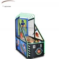China Coin Operated Basketball Game Machine 180×81×190cm with LED Lighting and CE Certification for sale