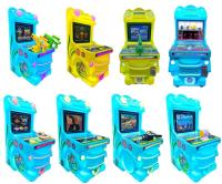 China Dreamland Colorful Bus Children Game Machine - 20-in-1 Coin Operated Arcade System 56x53x160cm for sale