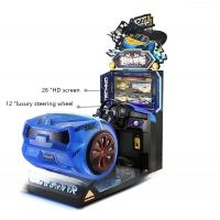 China Dreamland Super Car Games 3D Racing Machine 26 Inch Screen 180W Coin Operated Arcade for sale