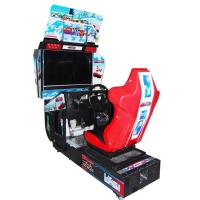 China Single Person Coin Operated Car Racing Game Machine 32inch HD LCD Screen for sale