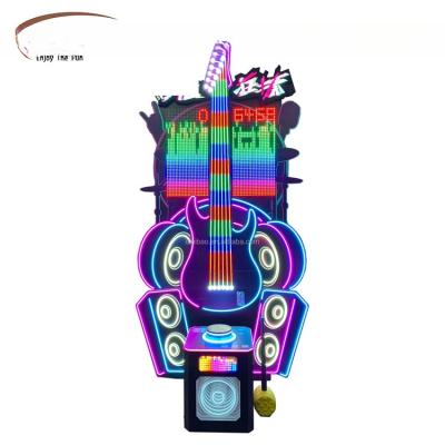 China Coin Operated Crazy Guitar Game Machine 159x120x300cm Arcade Punch Machine for sale
