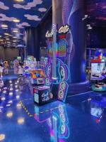 China Coin Operated Crazy Guitar Game Machine 159x120x300cm Arcade Punch Machine for sale