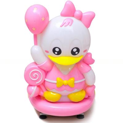 China Cute Duck Coin Pusher Kiddie Ride - 100×60×90cm Dimensions, 100W Power for Game Centers for sale