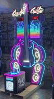 China Crazy Guitar Arcade Punch Machine 159×120×300cm Boxing Game with CE Certification for sale