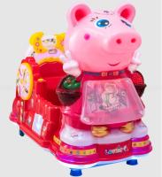 China Indoor Game Park Coin Operated Kiddie Ride - 100×75×70cm Plastic Amusement Machine with 100W Power for sale