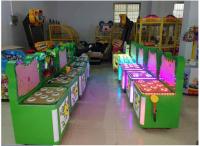 China Dreamland Coin Operated Hammer Ticket Game 80W 56x52x100cm Kids Hitting Frog Arcade Machine for sale