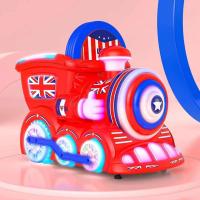 China British Train Coin Operated Kiddie Ride 93×116×65cm Amusement Game Machine for Children Ages 8+ for sale