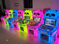 China Panda Kids Game Machine 67x60x123CM Ticket Redemption Coin Pusher for Indoor Amusement Park for sale
