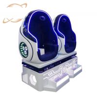 China 9D 360 VR Virtual Reality Egg Chair with 3 DoF Motion Platform and 200kg Capacity for Commercial Entertainment for sale