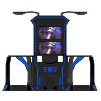 China VR Double Magic Box 2-Player Gaming Simulator with 9D VR Technology and 60 Games for Arcades for sale
