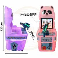 China Dreamland Kids Panda Coin Operated Parkour Game Machine 67x60x123CM 220V for sale