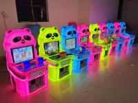 China Dreamland Kids Panda Coin Operated Parkour Game Machine 67x60x123CM 220V for sale