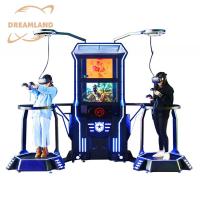 China VR Double Magic Box 2-Player Gaming Simulator with 9D VR Technology and 60 Games for Arcades for sale