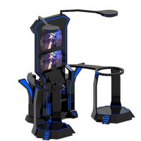 China VR Double Magic Box 2-Player Gaming Simulator with 9D VR Technology and 60 Games for Arcades for sale