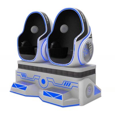 China 2022 9D VR Egg Cinema Simulator with 2 Players - 205×110×200 cm Compact Design for Commercial Use for sale