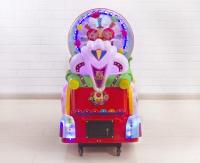 China Electronic Kids Swing Coin Pusher Machine 100×57×93cm 50kg for Amusement Centers for sale