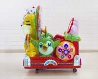 China Electronic Kids Swing Coin Pusher Machine 100×57×93cm 50kg for Amusement Centers for sale