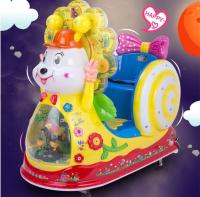 China Electronic Kids Swing Coin Pusher Machine 100×57×93cm 50kg for Amusement Centers for sale