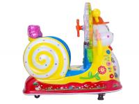 China 2022 Snails Kiddie Ride Swing Game Machine 108x79x68cm 100W for Supermarkets and Game Centers for sale