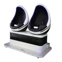 China 9D VR Egg Chair Cinema Simulator with 200×120×200CM Size and 110V/220V Voltage for 2 Players for sale