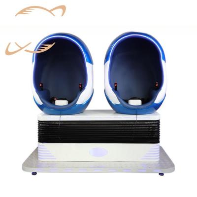 China Commercial VR Egg Chair with 3 DoF Motion Platform - 205x110x200cm, 200kg Capacity for Entertainment Centers for sale