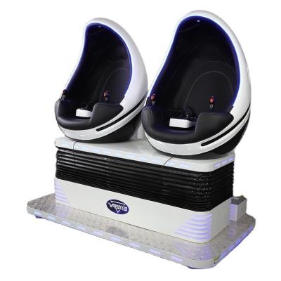China 9D VR Egg Chair Dual Player Virtual Reality Simulator 200×120×200CM with 110V/220V Power for sale