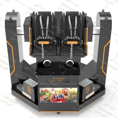 China Dreamland 9D VR Arcade Simulation Ride - 2.25x2.15x2.3m VR 360 Flight Simulator with 3 DoF Motion Platform for sale