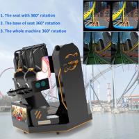 China Dreamland 9D VR Simulator 360 Rotating Platform 2.25x2.15x2.3m with 200kg Capacity for Amusement Parks for sale