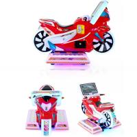 China Kids Arcade Motorcycle Game Machine 80W Coin Operated Ride for Children 3+ Years for sale