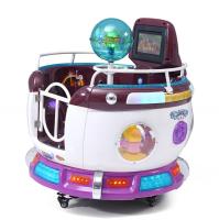 China Coin Operated Kiddie Ride Merry Go Round 113x68x114cm 100W for Amusement Parks for sale