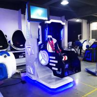 China 9D VR Roller Coaster Simulator 360 Degree Motion 1 Player 110V 220V Arcade Game Machine for sale