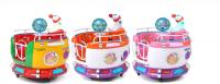 China Coin Operated Kiddie Ride Merry Go Round 113x68x114cm 100W for Amusement Parks for sale