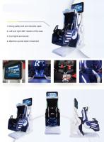 China 9D VR Motion Simulator Chair with 360° Roller Coaster Experience - 200×91×260cm Dimensions, 110V/220V Power for sale