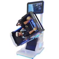 China 9D VR Virtual Reality 360 Degree Rotation Chair VC-0L1 for Theme Parks - 200×91×260cm Metal Construction for sale
