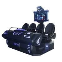 China One-stop VR theme park solutions 4 seats warship 9d vr arcade cinema simulator for sale