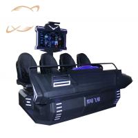 China One-stop VR theme park solutions 4 seats warship 9d vr arcade cinema simulator for sale