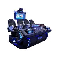 China Custom 4-Seater 9D VR Cinema Dynamic Sports Chair 3 DOF Motion Platform 110V/220V/380V for sale