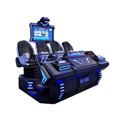 China Custom 4-Seater 9D VR Cinema Dynamic Sports Chair 3 DOF Motion Platform 110V/220V/380V for sale