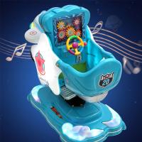 China Aviator No.1 Coin Operated Baby Swing Machine 115x59x105cm 100W Kids Toy Car for sale