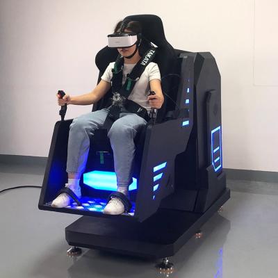 China 9D VR Flight Simulator with 360° Rotating Seat, 100-500kg Capacity, and 21.5