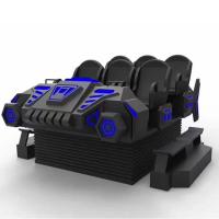 China 9D VR Cinema Simulator 6 Seats Motion Chair Commercial Entertainment Equipment CE Certified for sale