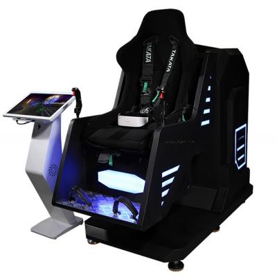 China Dreamland 9D VR Motion Chair with 360° Rotation and 100-500kg Capacity for Commercial Arcades for sale