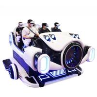 China 9D VR Cinema Simulator 6 Seats Motion Chair Family Game for Entertainment Park for sale