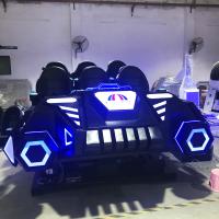 China 9D VR Spaceship Cinema 6 Seats 335x225x220cm Dynamic Motion Simulator for Amusement Park for sale