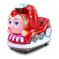 China Kids Rides Plastic Kiddie Game Machine with Swing Music 102x64x91cm 60kg for sale