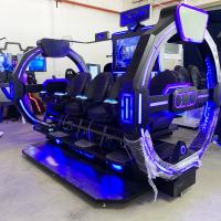 China 9D VR Egg Chair Simulator 2 3 4 Seat Multiplayer 3DoF Motion Platform 220V for sale