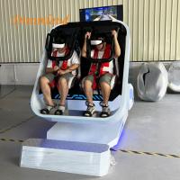 China Amusement park Virtual Reality 9D VR 360 Degree Rotating Roller Coaster VR Cinema Simulator for sale